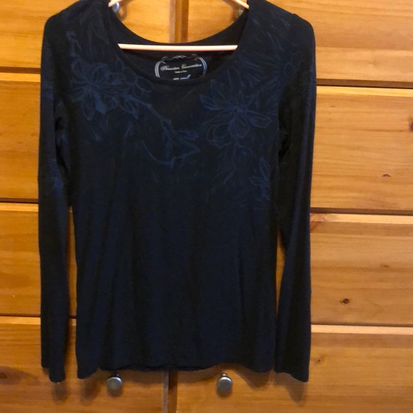 Peruvian Connection | Tops | Long Sleeve Cotton Shirt With Pretty Print ...